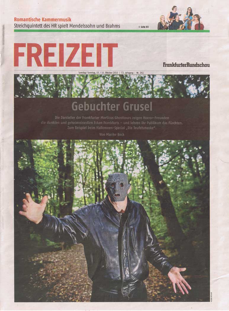 Presse - Morticus Ghosttours